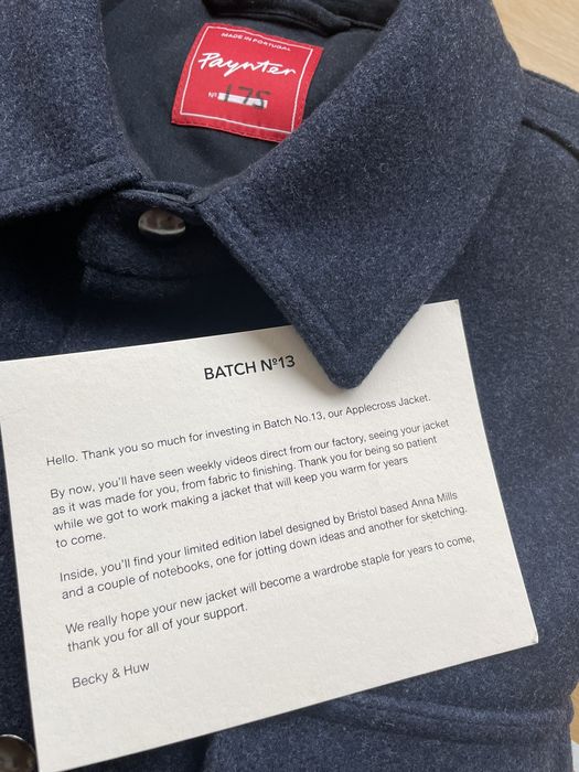 Paynter Paynter Applecross Jacket - Navy | Grailed