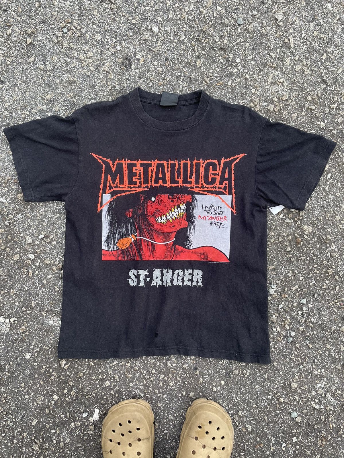 Band Tees × Metallica × Vintage Vintage St Anger Metallica Pushead ...