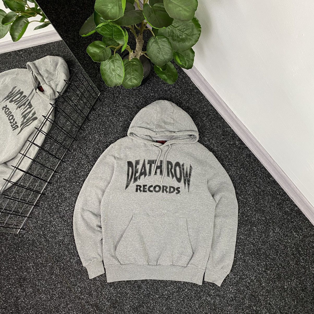 Death Row Records × Rap Tees × Vintage Vtg Hoodie Death Row Records Rap ...