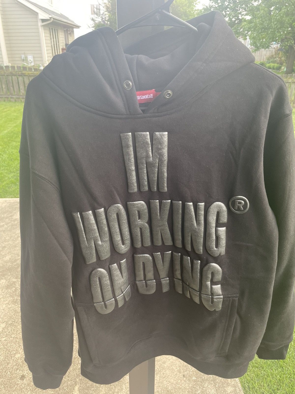 Streetwear Working On Dying Hoodie | Grailed