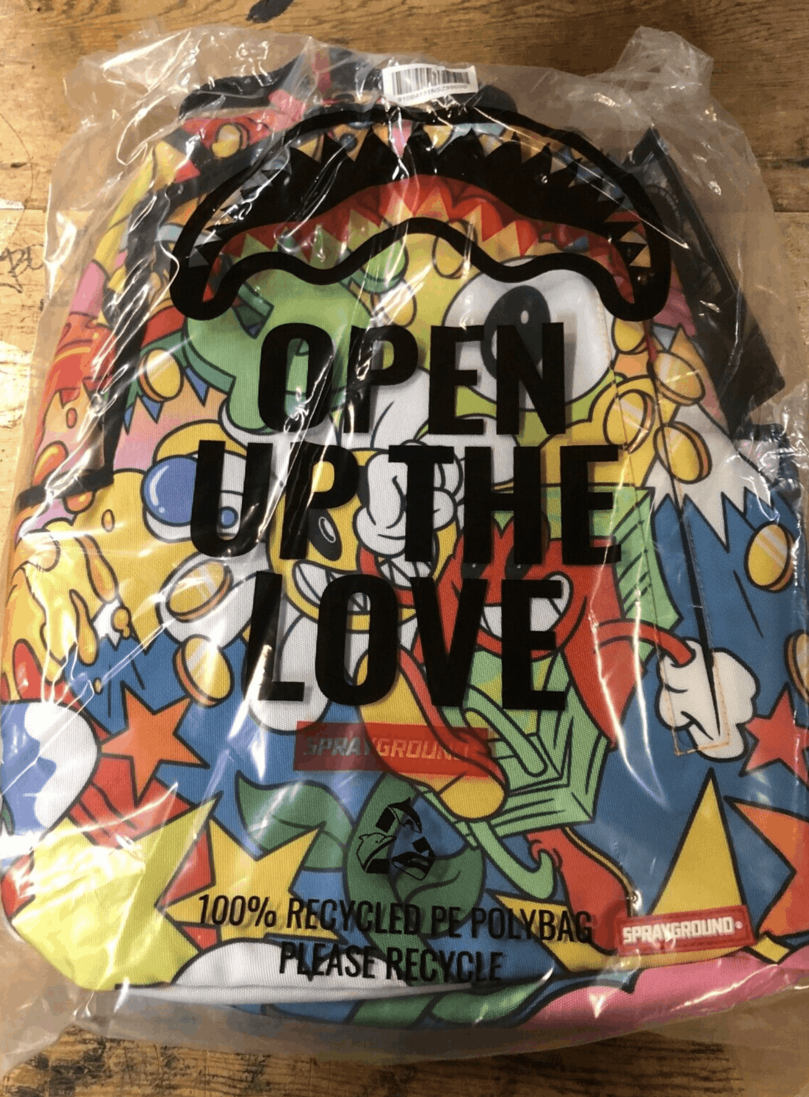 Sprayground × Streetwear SPRAYGROUND EARLY DAZED BACKPACK - Happy ...