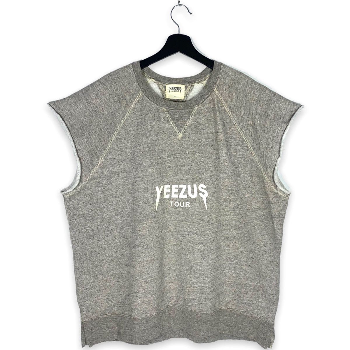 Kanye West Yeezy tour cut off sweater Kanye west | Grailed
