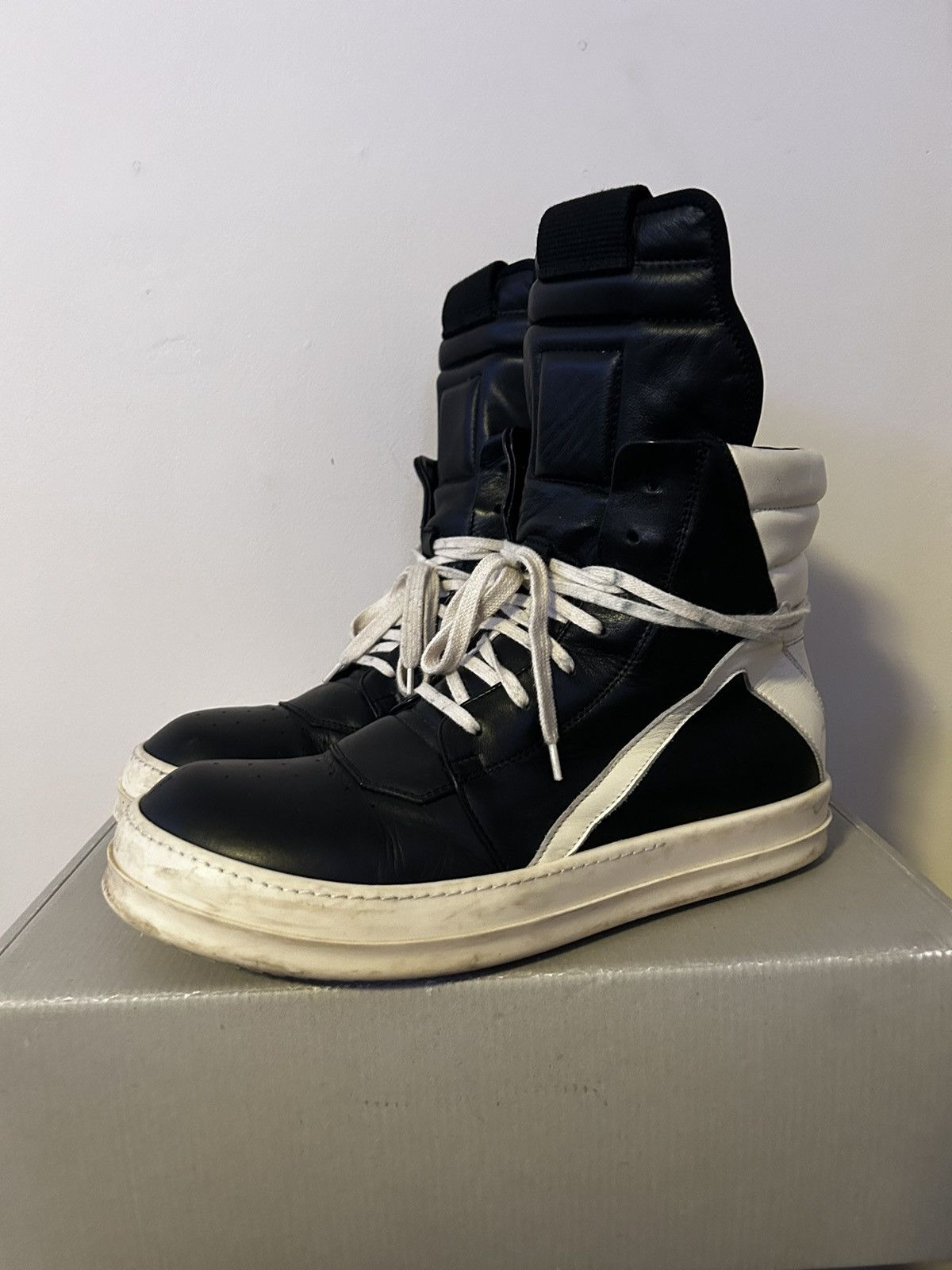 Rick Owens RICK OWENS SS17 GEOBASKETS | Grailed