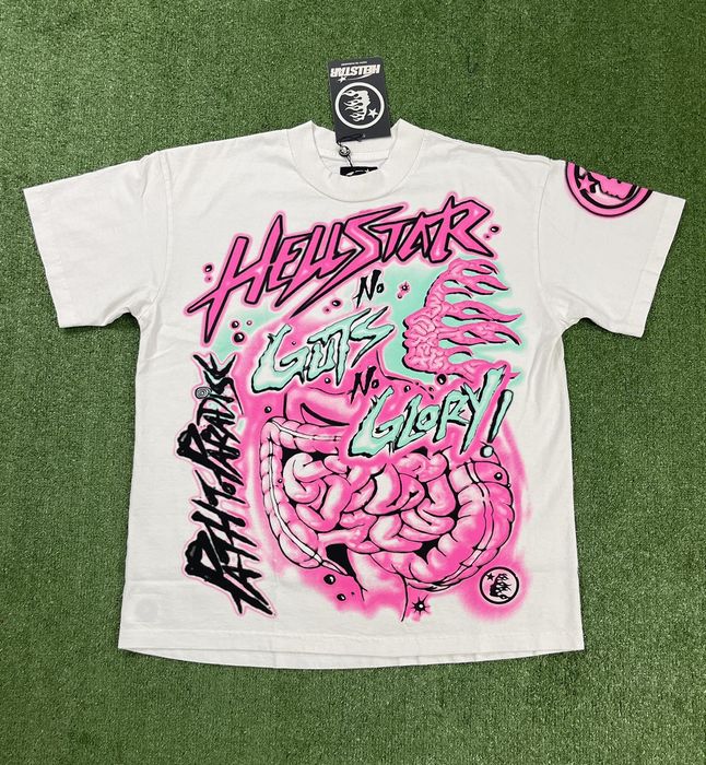 Designer Hellstar “No Guts No Glory” Tee | Grailed