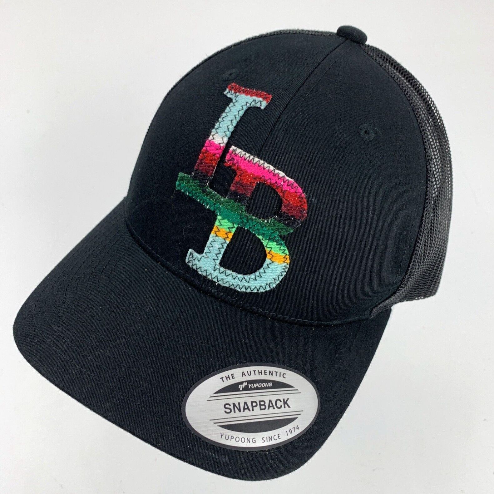 Vintage LB Letters Initials Ball Cap Hat Snapback Baseball | Grailed