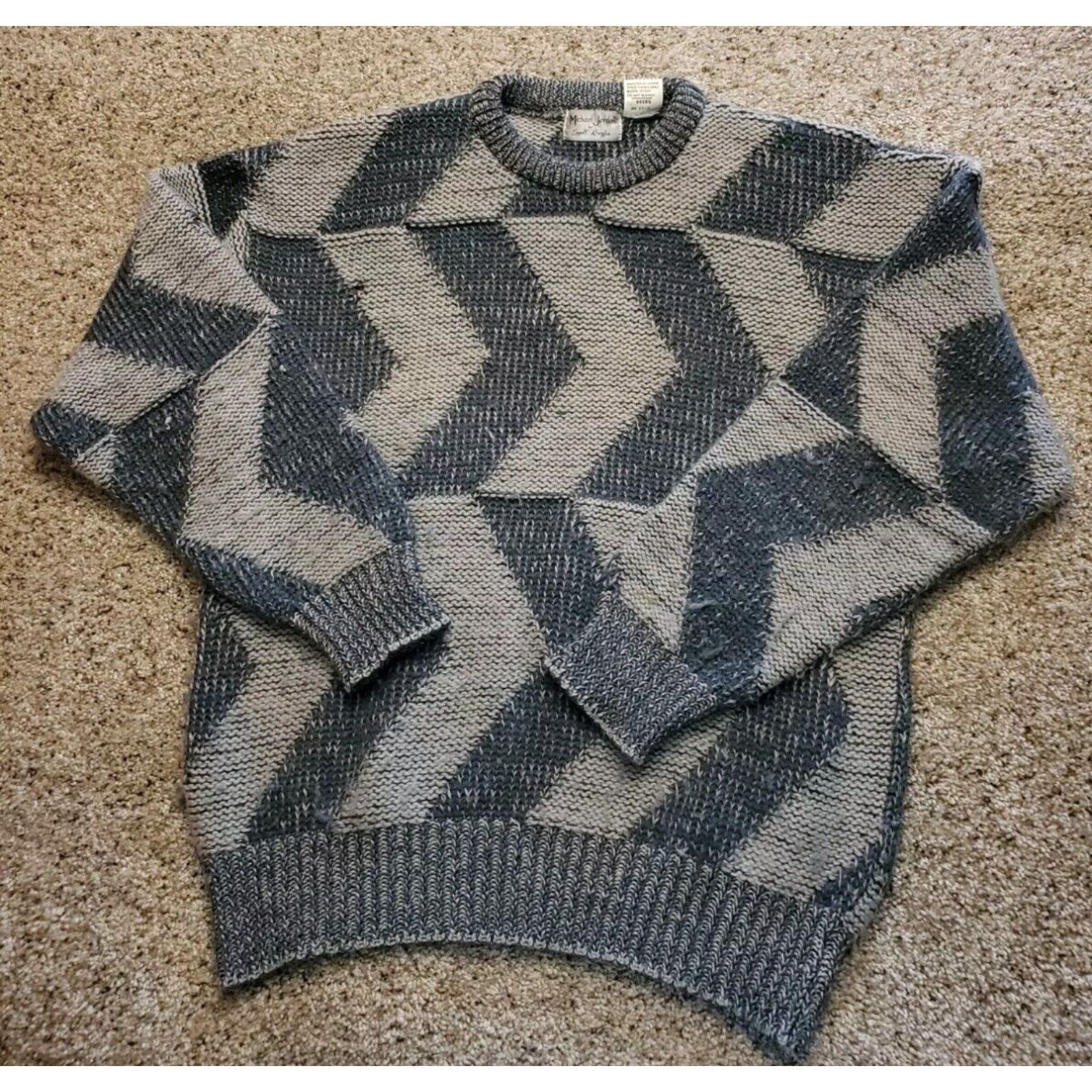 Jordan Brand Vintage Michael Jordan By Lowell Dreyfus Sweater Large ...