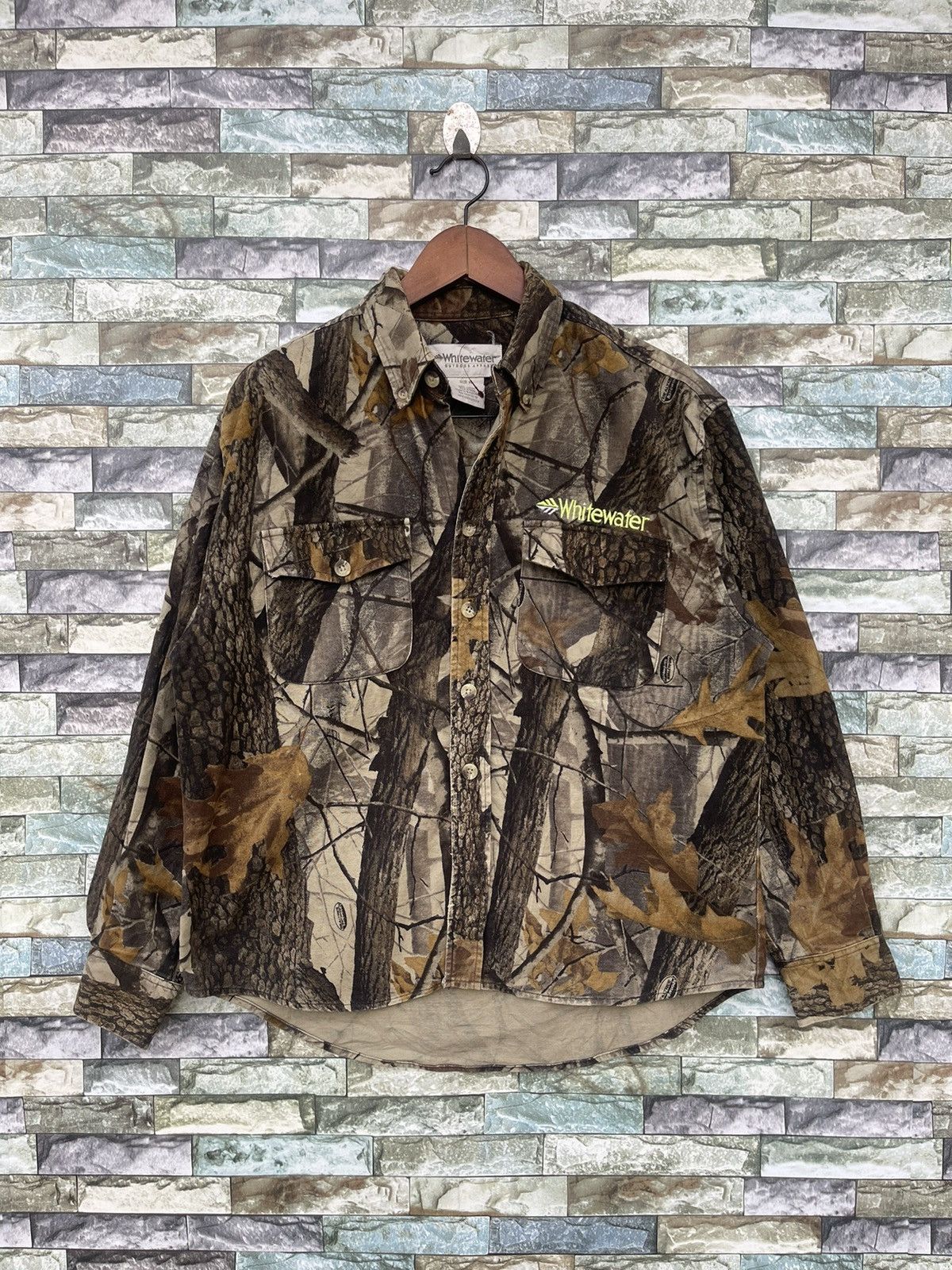 Japanese Brand × Outdoor Life × Vintage Whitewater Camo Jacket | Grailed