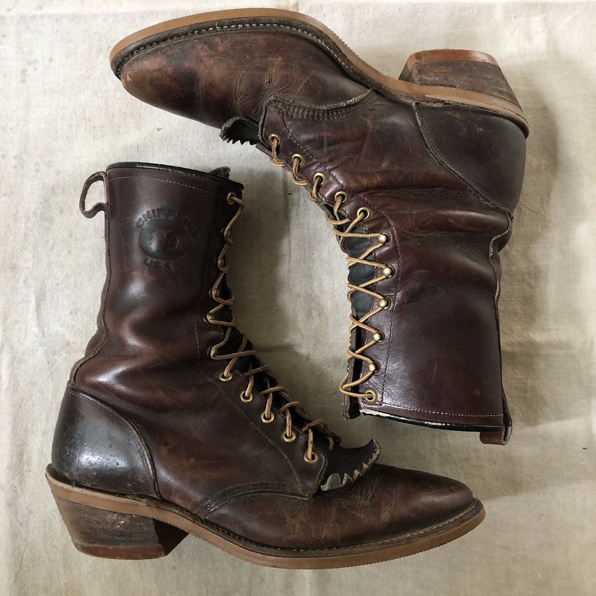 Chippewa × Vintage Vintage Chippewa Packer Boots | Grailed