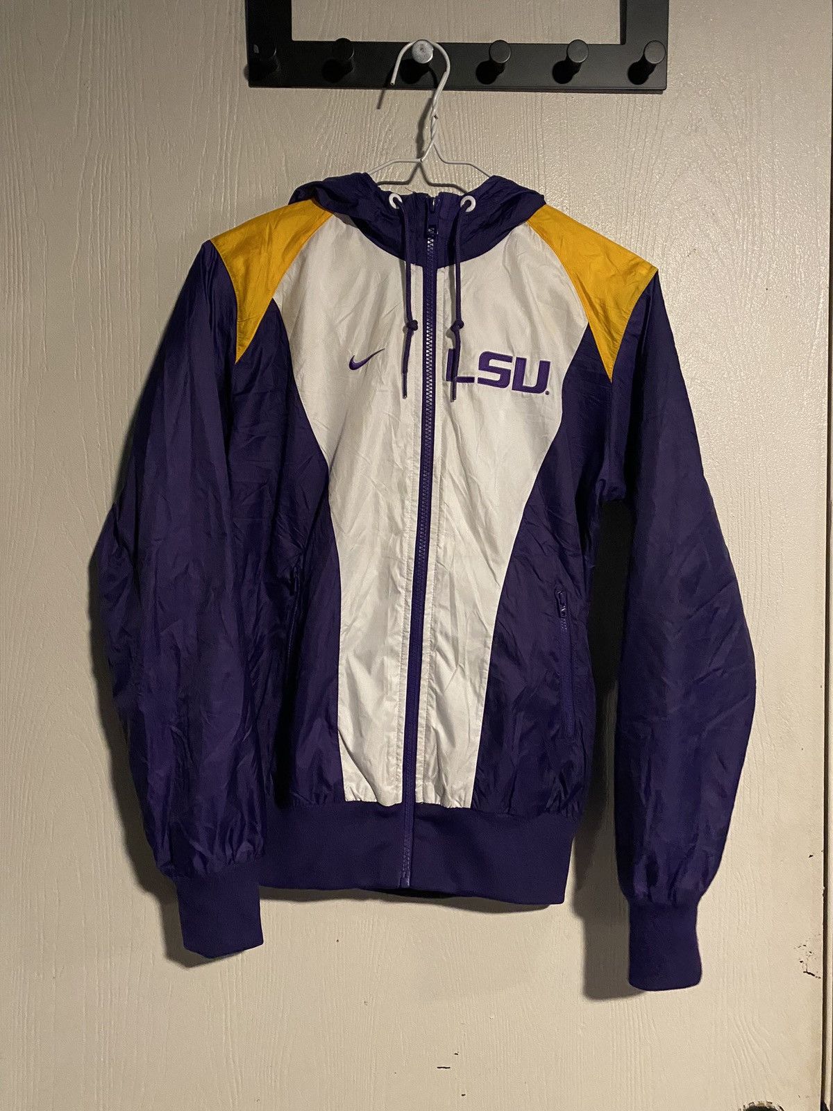 Nike × Streetwear × Vintage Nike LSU windbreaker | Grailed