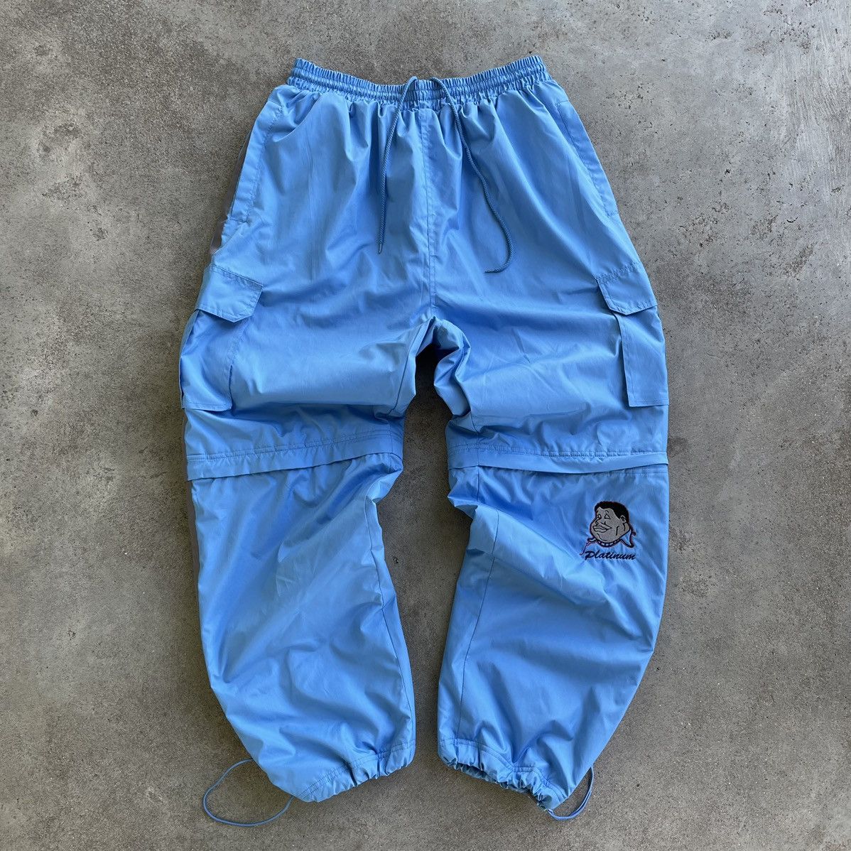 Vintage Crazy vintage Y2K baggy FUBU style cargo wind pants | Grailed
