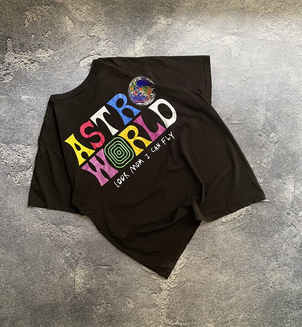 Travis Scott TRAVIS SCOTT ASTRO WORLD T SHIRT bootleg | Grailed