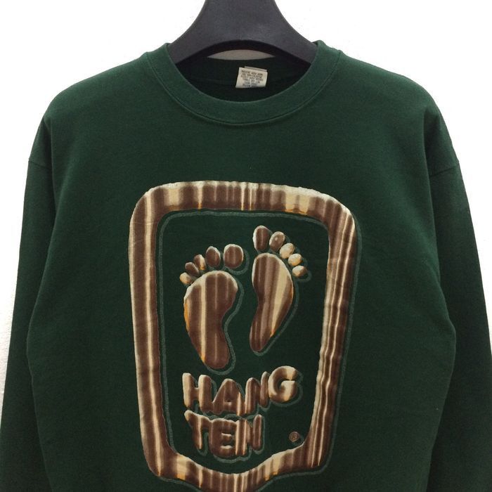 Hang Ten × Surf Style × Vintage Vintage Hang Ten Big Logo Sweatshirt ...