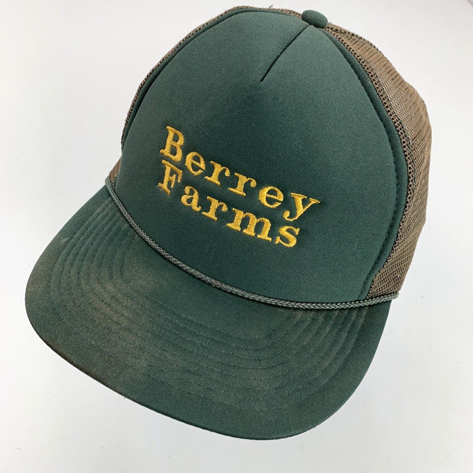 Bally Berry Farms Trucker Ball Cap Hat Snapback | Grailed