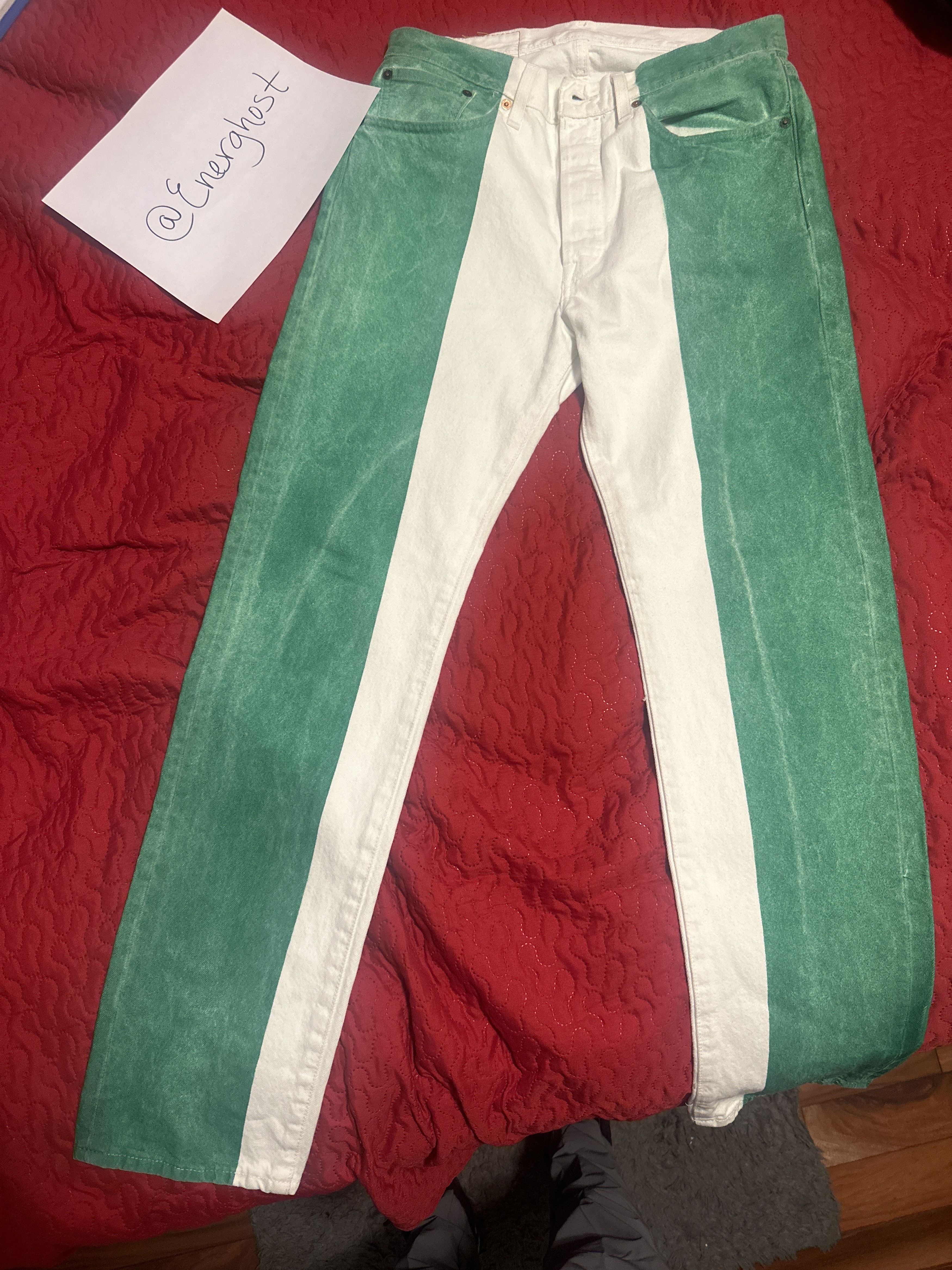 DENIM TEARS Denim tears “Lagos TEARS jeans. Rare.. 100% authentic | Grailed