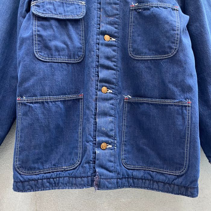 Vintage 80’s Wrangler Denim Chore Work Jacket | Grailed