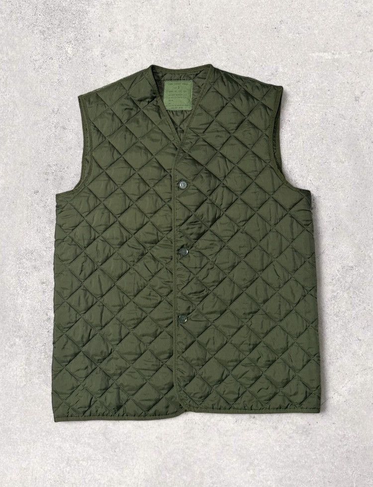 Vintage 80s British army quilted vest liner combat smock | Grailed