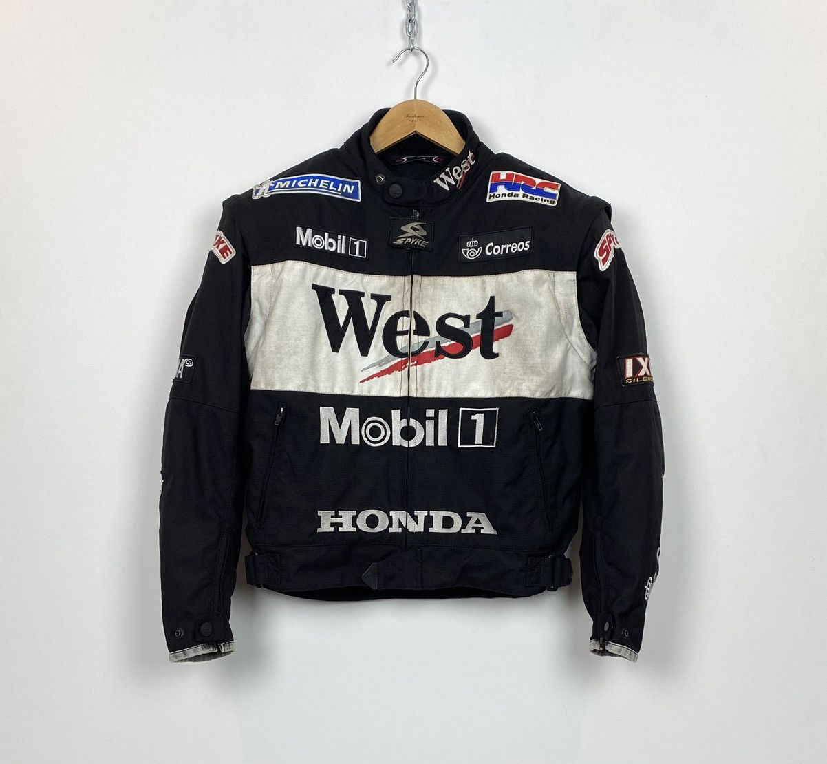 Vintage Vintage West Mobil 1 Honda Racing Jacket F1 Logo 90s Hype | Grailed