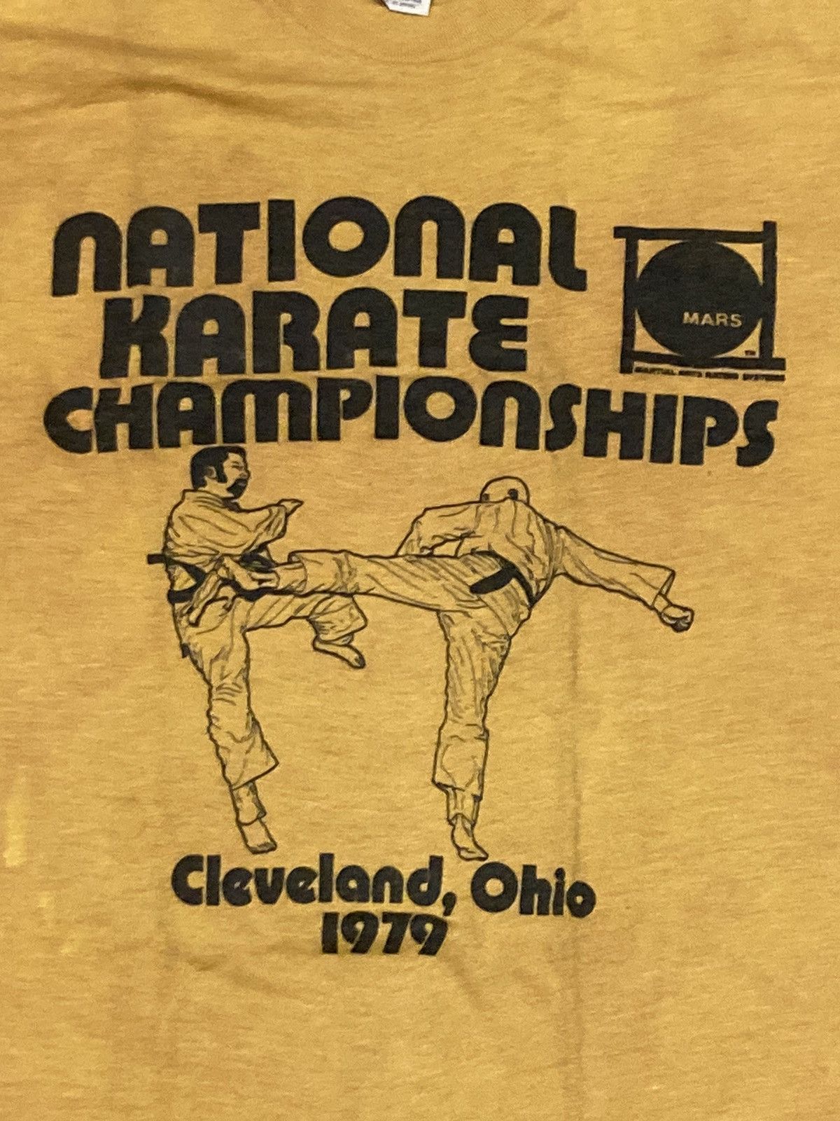 Vintage 1979 Karate National Championships Cleveland Ohio T Shirt | Grailed