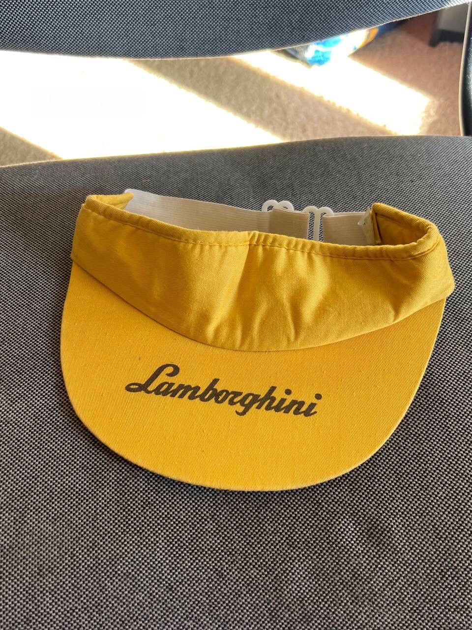 Lamborghini Automobili Lamborghini Cap Hat 1990s Vintage Visor Racing ...