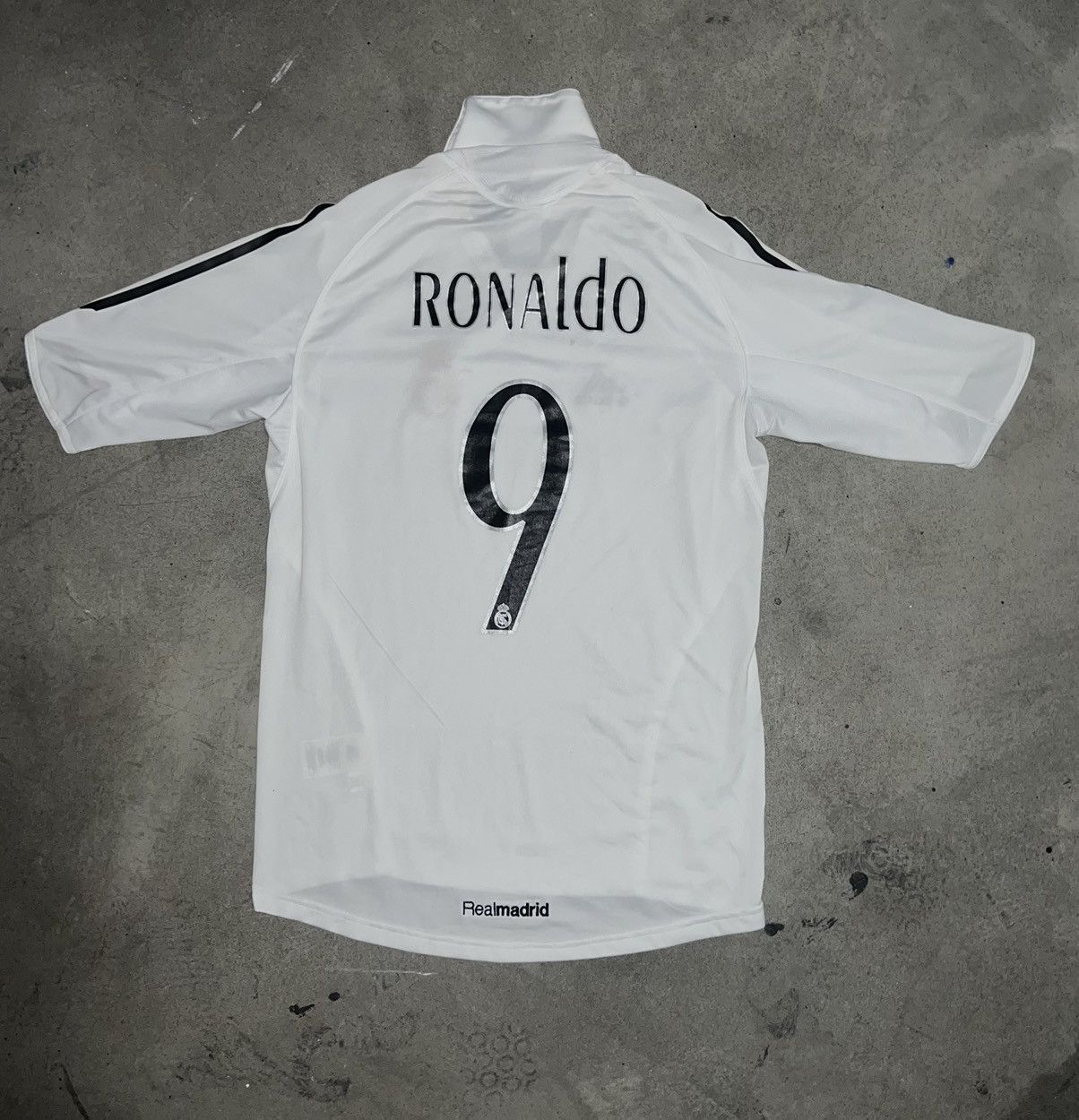 Adidas × Real Madrid × Vintage Vintage Adidas Real Madrid #9 Ronaldo ...