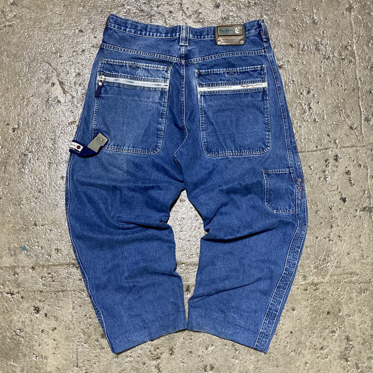 Vintage Crazy Vintage Y2K Baggy Jeans JNCO Carpenter Wide Leg Skater | Grailed