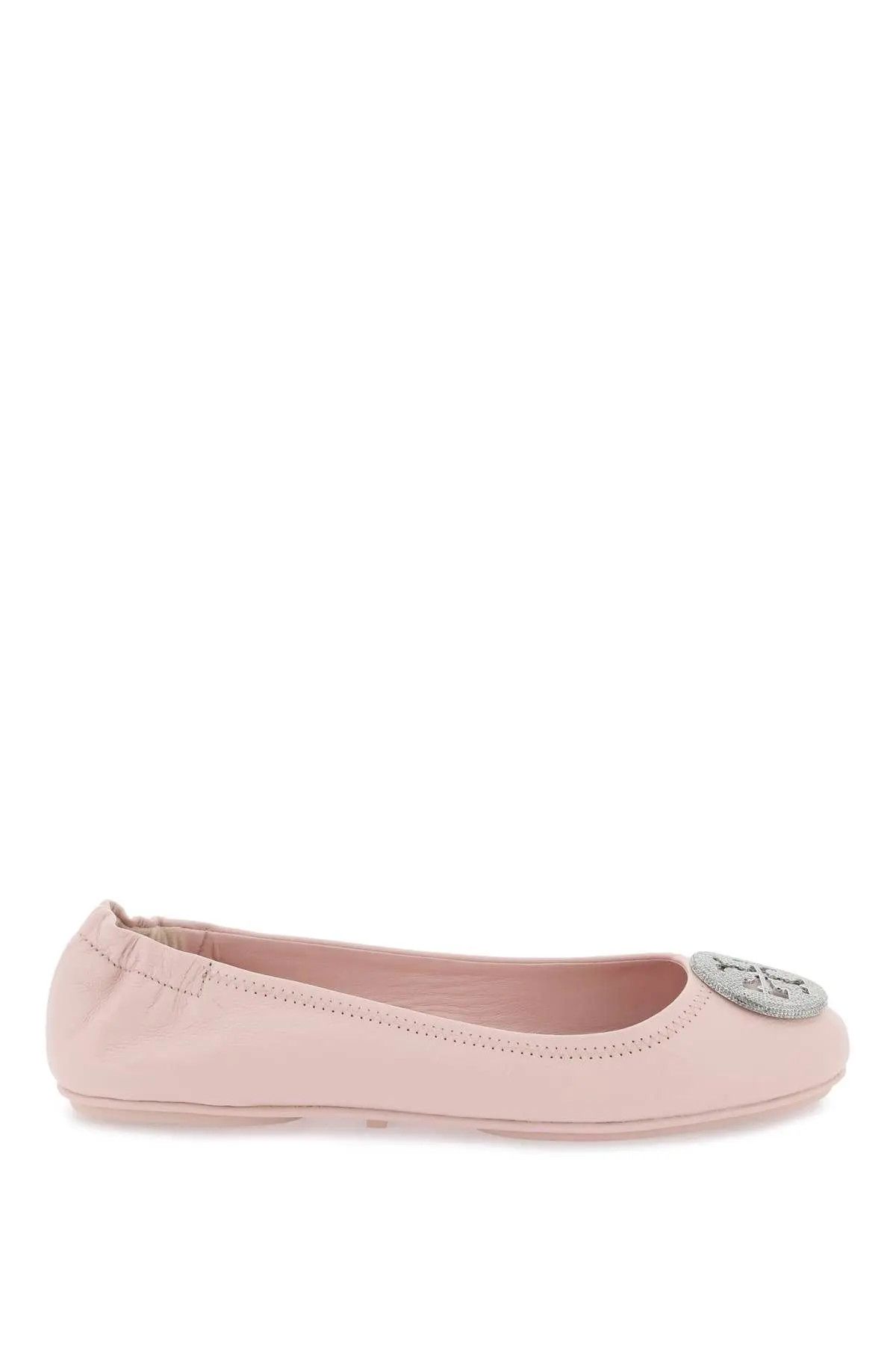 Tory Burch o1s22i1n1223 Minnie Travel Ballet Flats in Pink | Grailed