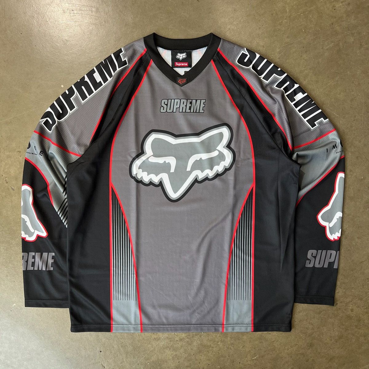 Supreme Supreme/Fox Racing DMX Jersey | Grailed