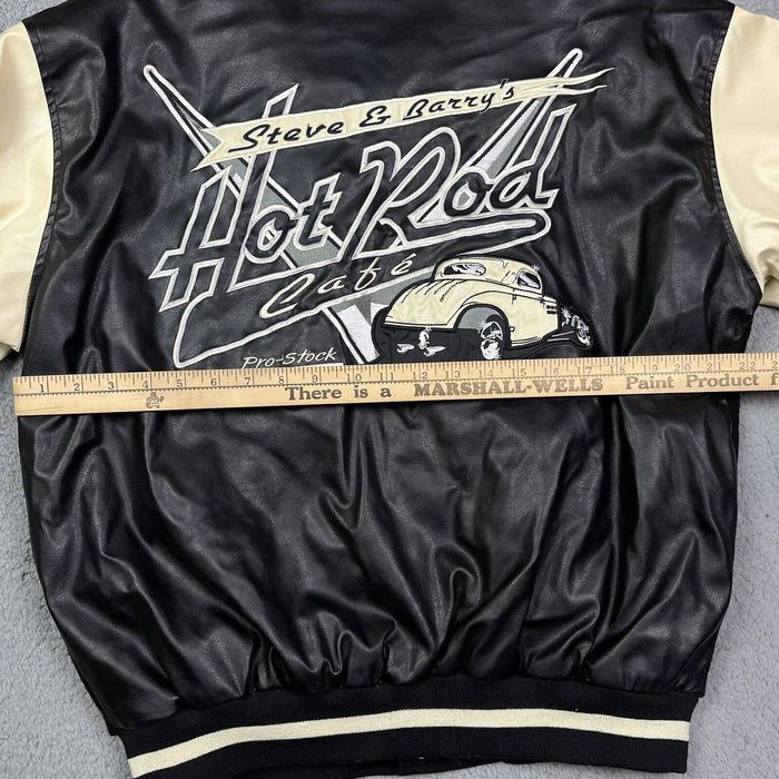 Other Steve & Barrys Hot Rod Cafe Varsity Jacket Adult M Retro | Grailed