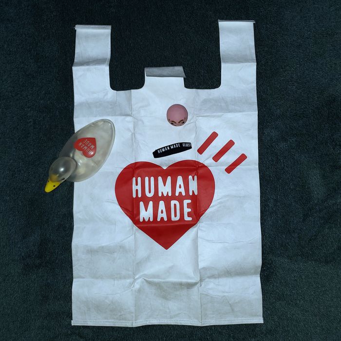 Human Made Human Made tote bag, bracelet, rubber duck, charm 4 bundle ...