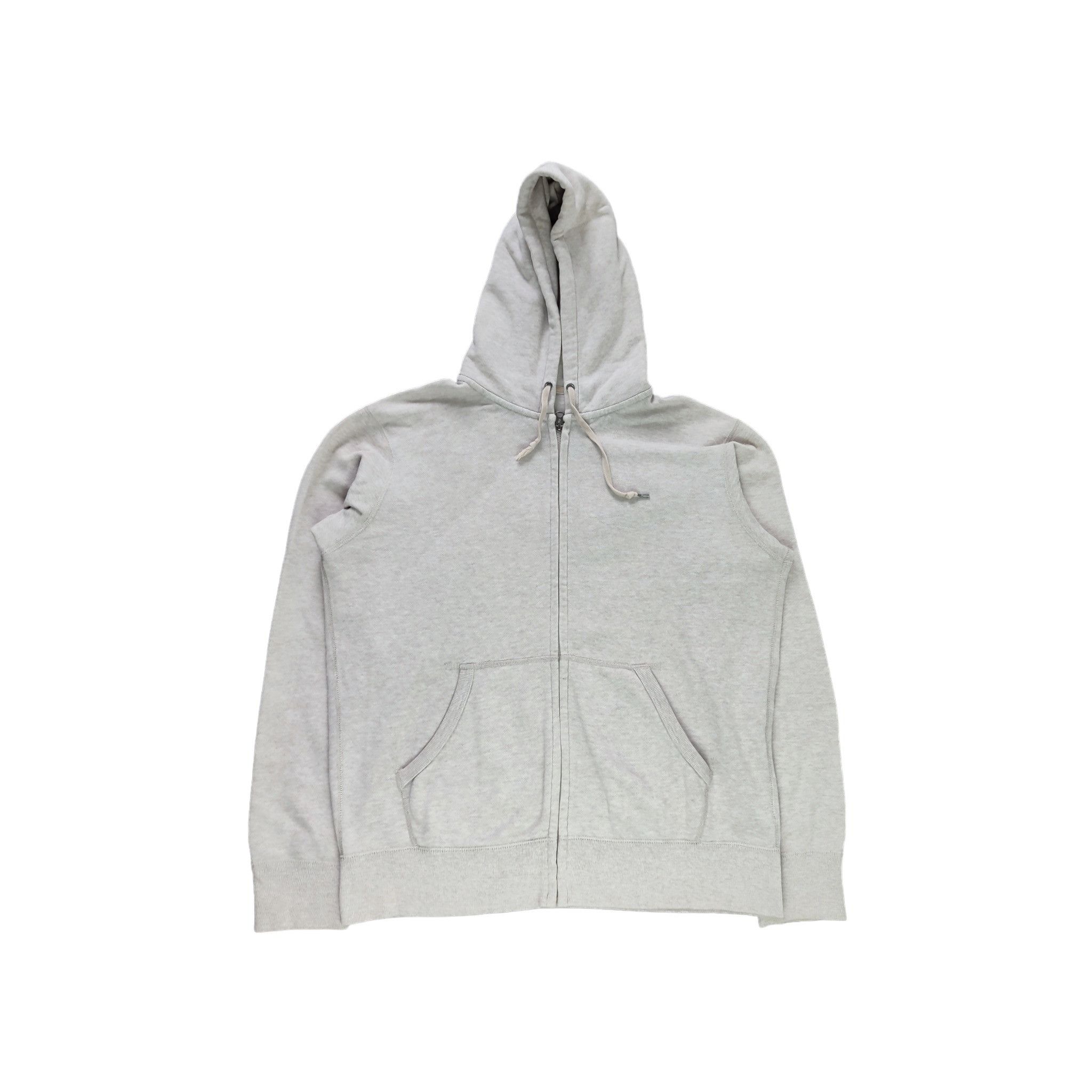 Uniqlo UNIQLO ZIP UP HOODIE BEIGE | Grailed