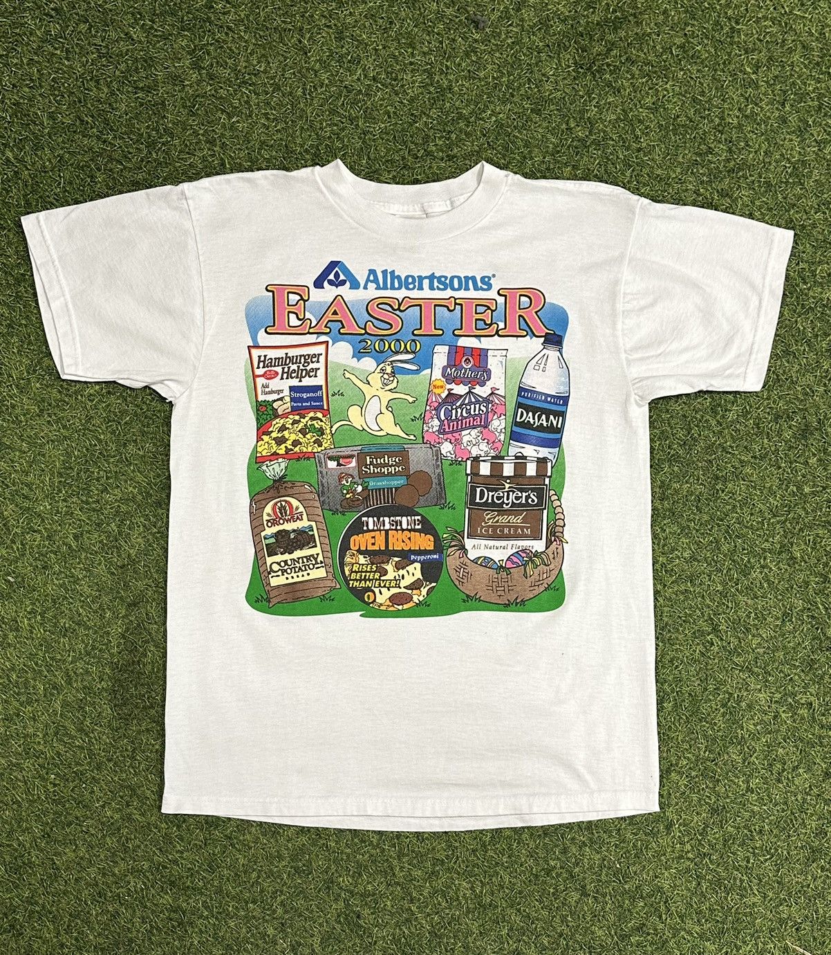Vintage Vintage 2000 Albertsons Easter Snack Promo T-Shirt | Grailed