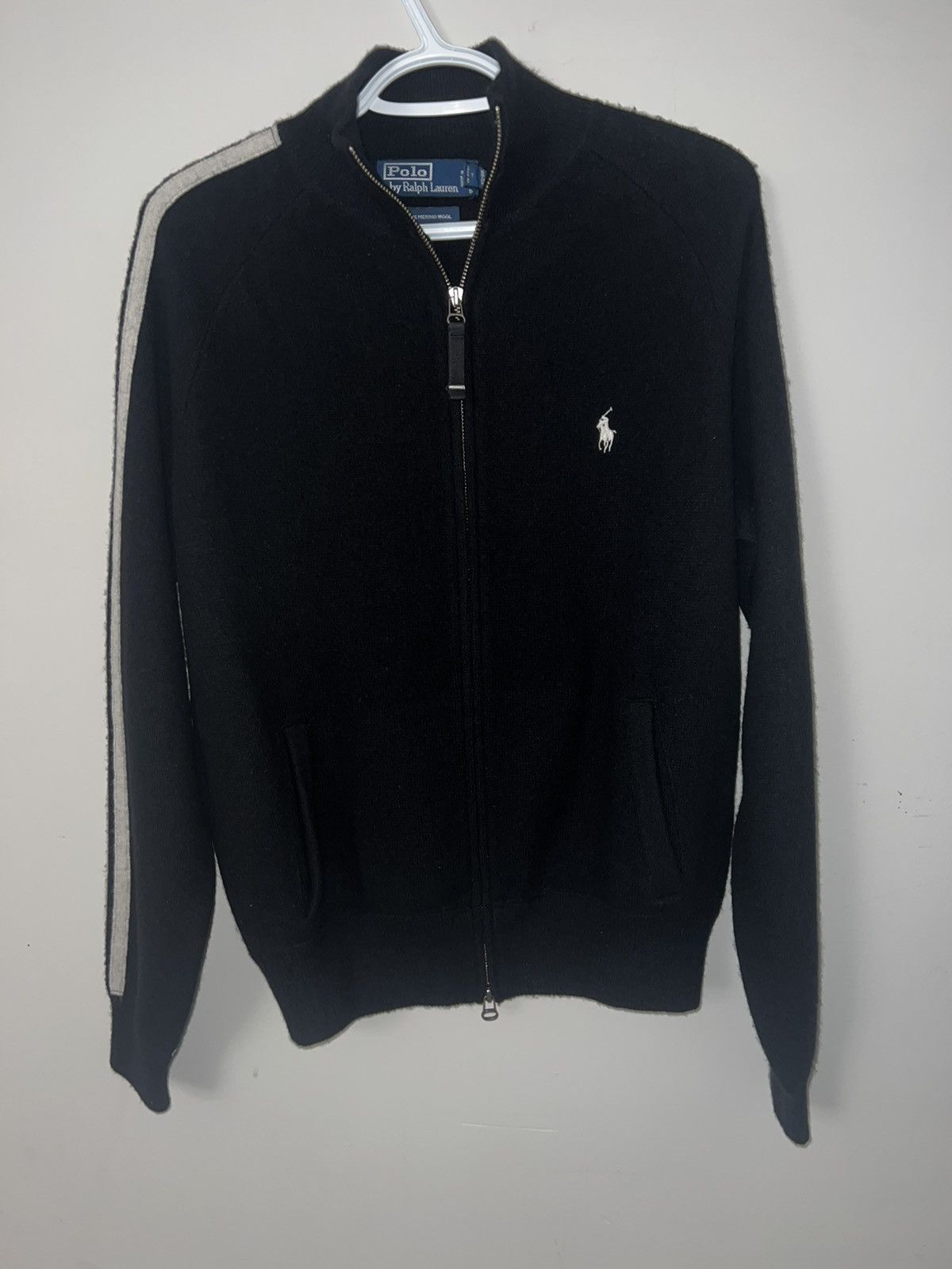 Polo Ralph Lauren Vintage Wool Polo Zip Up | Grailed