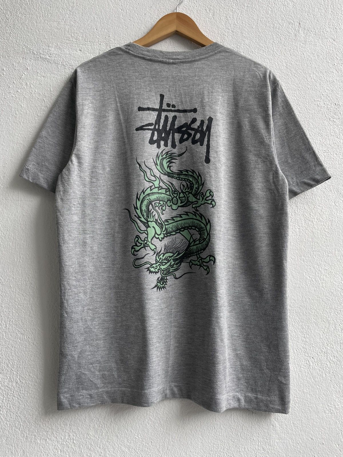 Made In Usa × Stussy × Vintage Very Rare Vintage 90's Stussy Dragon Shirts | Grailed