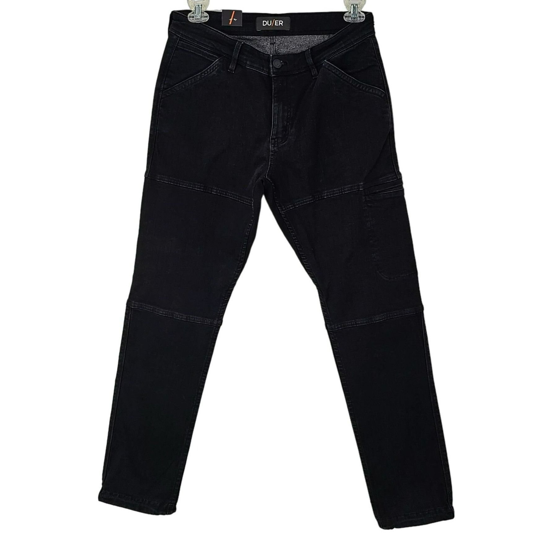 Duer DU/ER Denim Summit Pant Jeans Fleece Lined Duer Winter Snow | Grailed