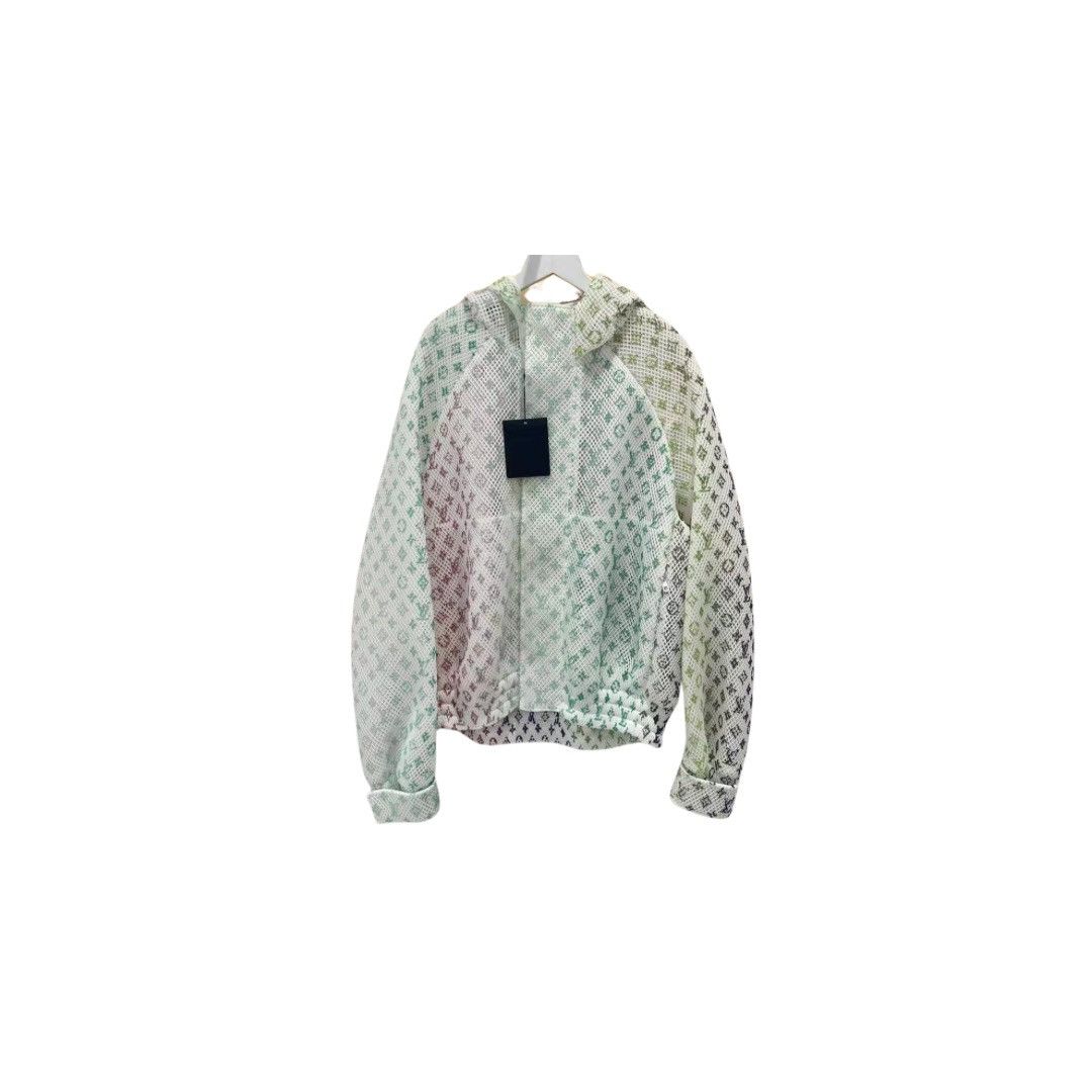 Louis Vuitton Louis Vuitton Gradient Monogram Mesh Hoodie | Grailed