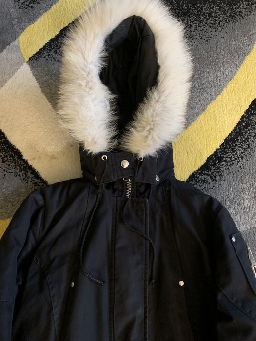 Moose Knuckles Parka Long Down Fur Coat | Grailed
