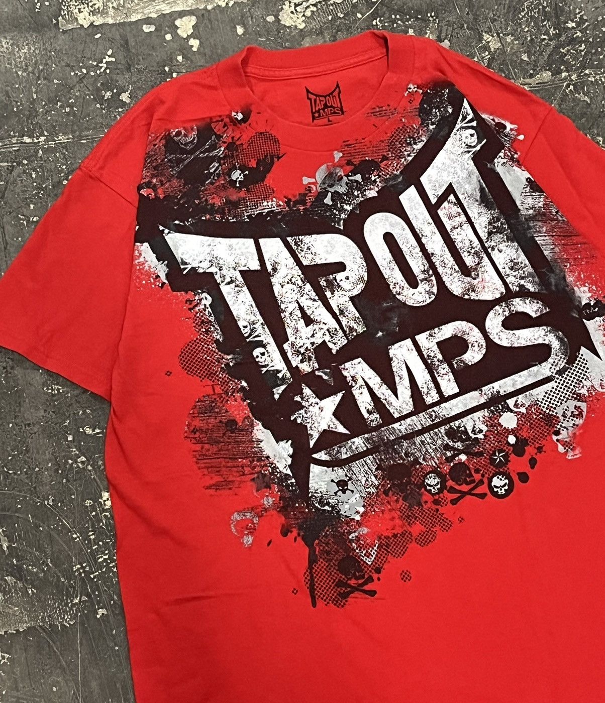 Streetwear × Tapout × Vintage Crazy rare cyber Y2K, tap out shirt | Grailed
