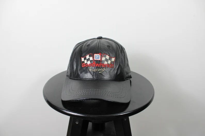 Vintage Goodwrench Nascar-Racing Leather-Hat / Vintage Sports Cap | Grailed
