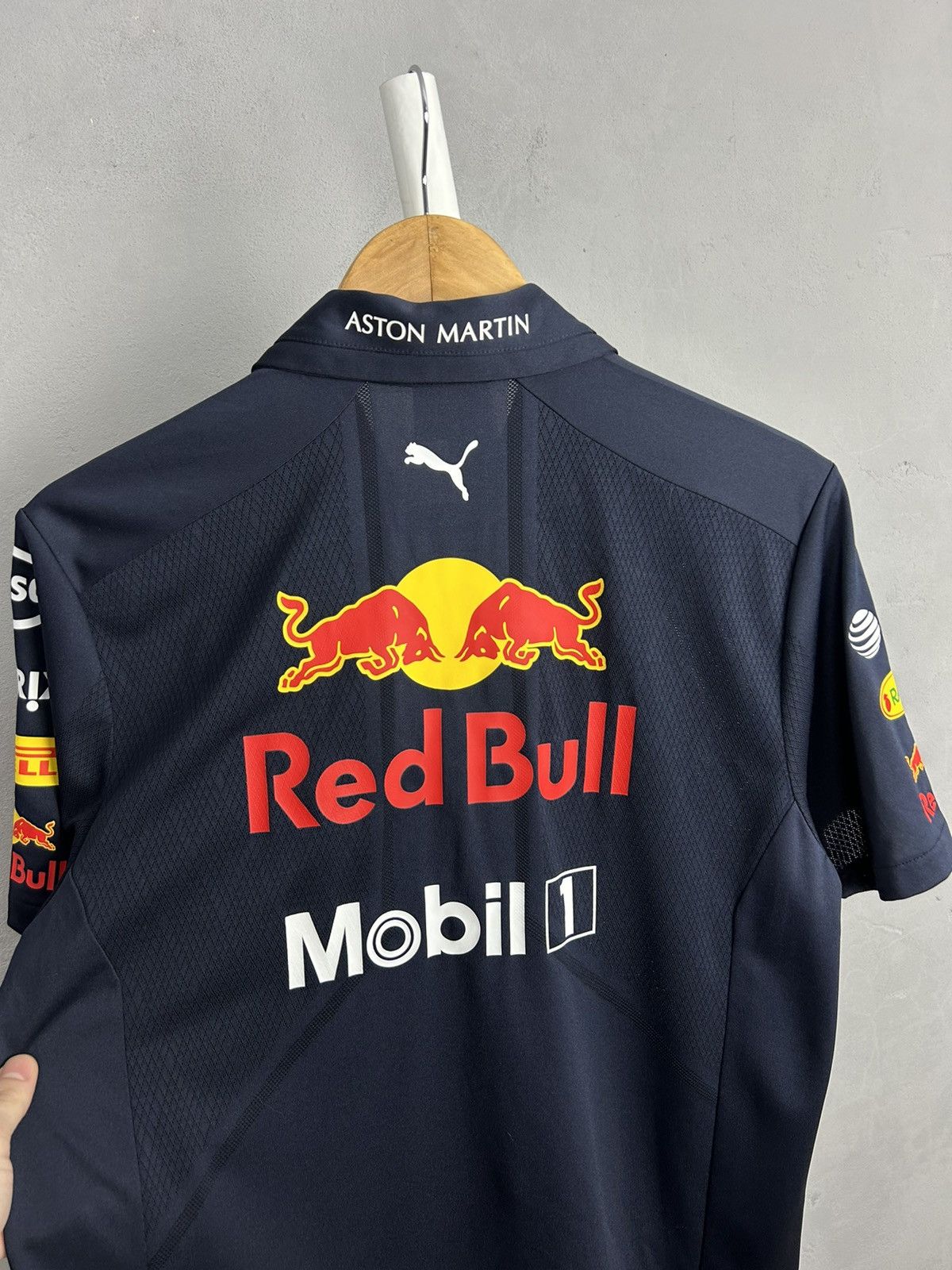 Puma × Red Bull Puma Aston Martin Red Bull Racing F1 Team Polo Shirt ...