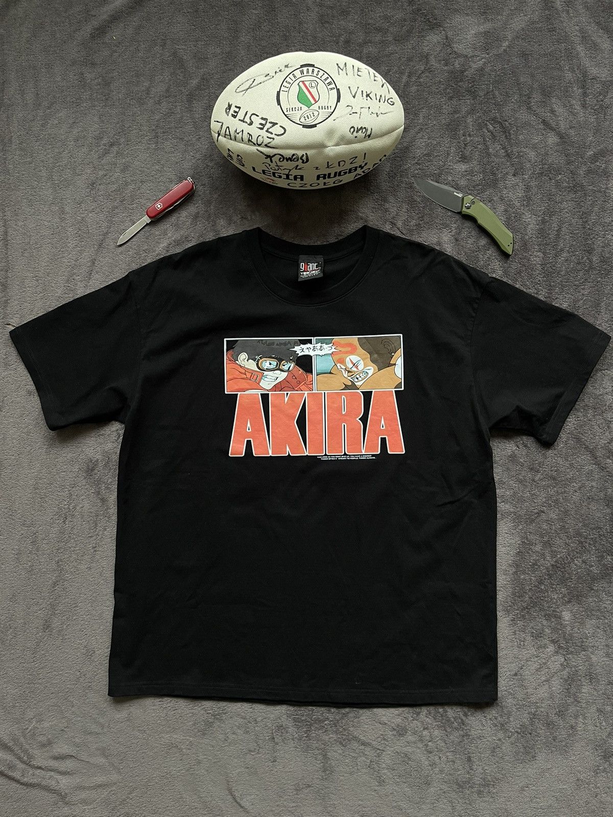 Giant AKIRA VINTAGE SHIRT TETSOU AWAKENING EVANGELION NEON GENESIS ...