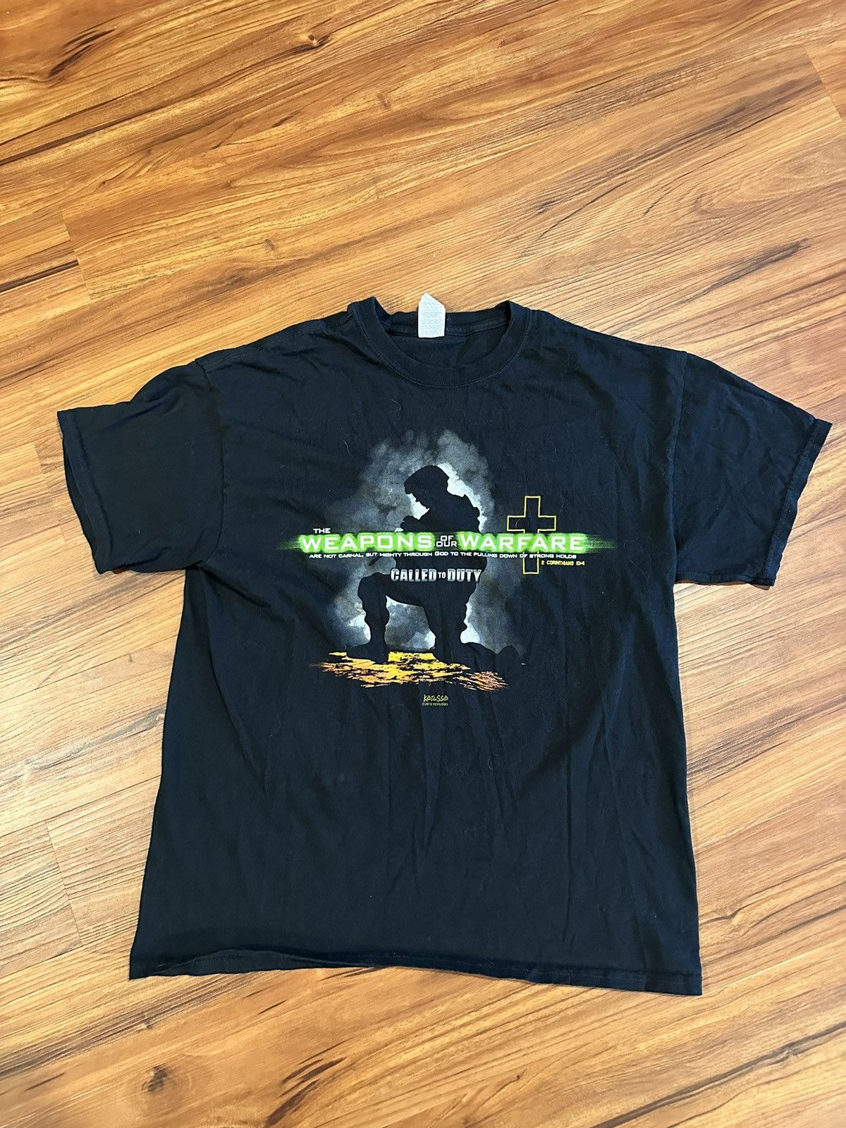 Vintage Call of Duty Modern Warfare Cyber Y2K Military Xbox T-shirt ...