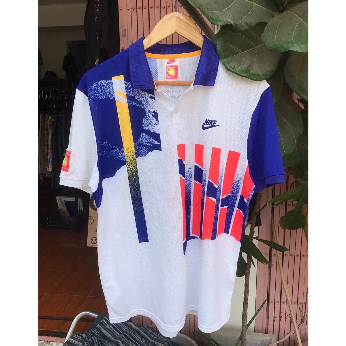 Nike Nike Challenge Court Agassi Polo Shirt | Grailed