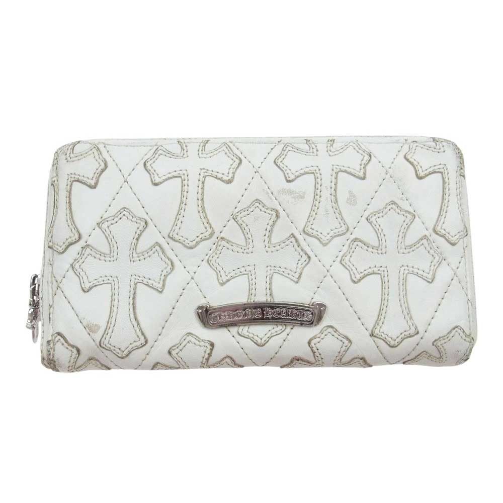 Chrome Hearts Chrome Hearts Cross Quilted Zipper Clutch | Grailed