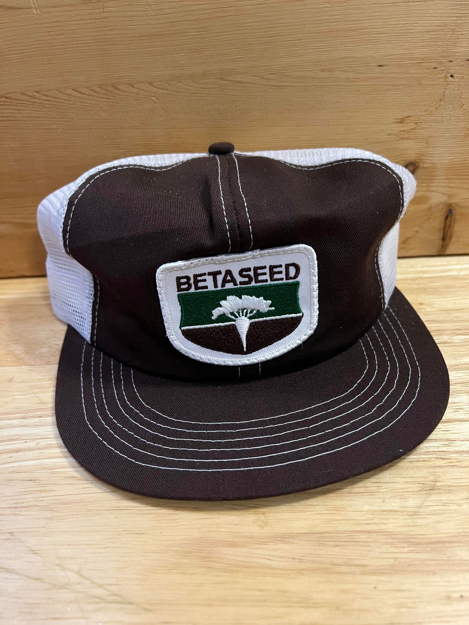 Vintage BetaSeed Farm Patch Trucker Hat Snapback Cap Vintage | Grailed
