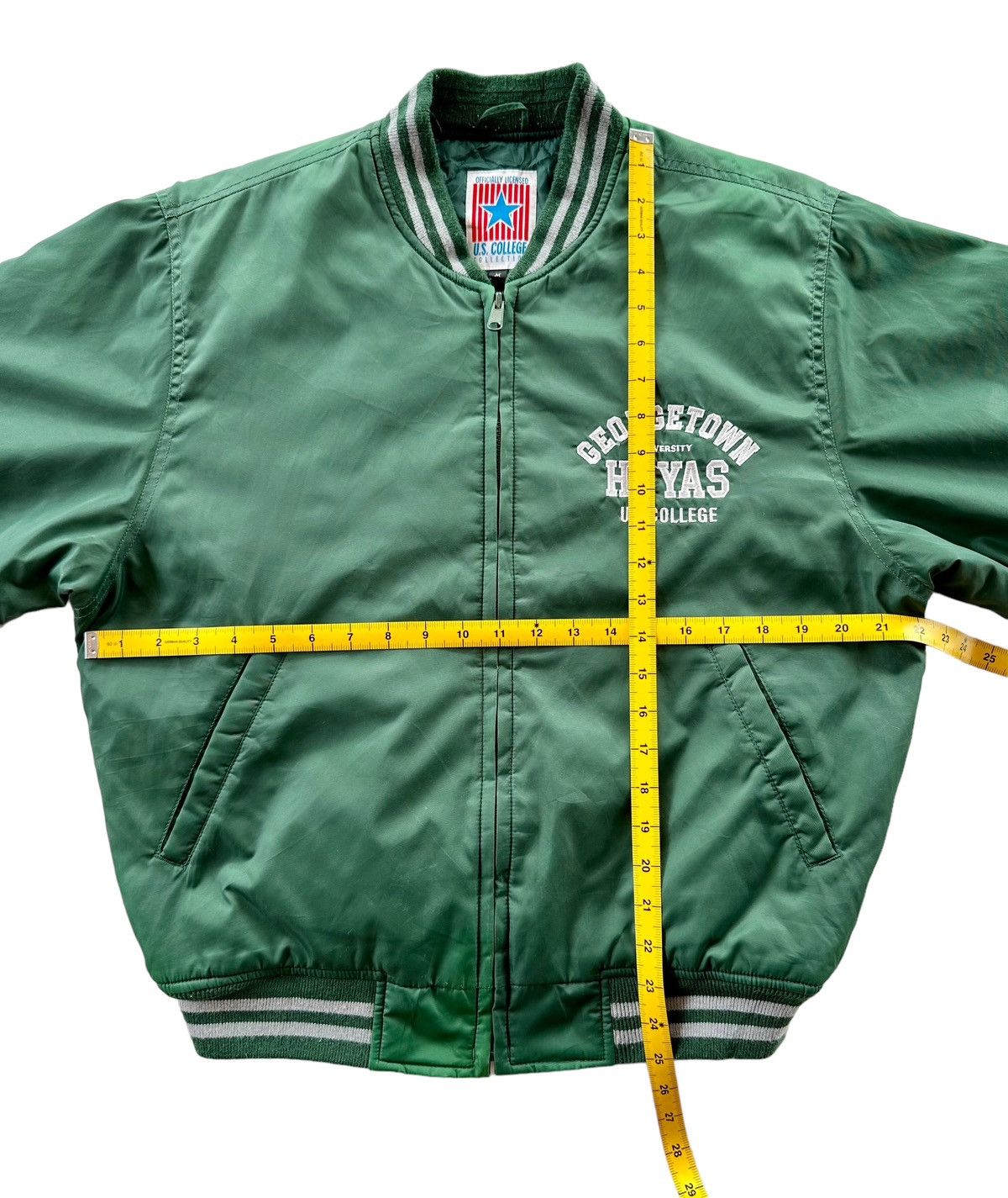 Vintage Varsity Jacket Georgetown University Hoyas OFFICIAL LICENSED ...