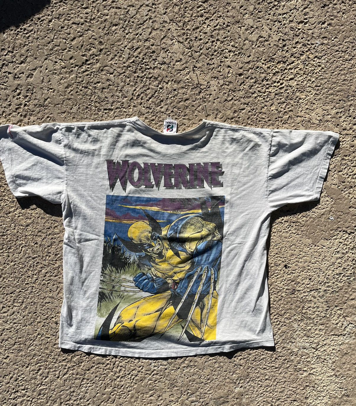 Marvel Comics × Vintage × Wolverine vintage 1994 xmen wolverine shirt ...