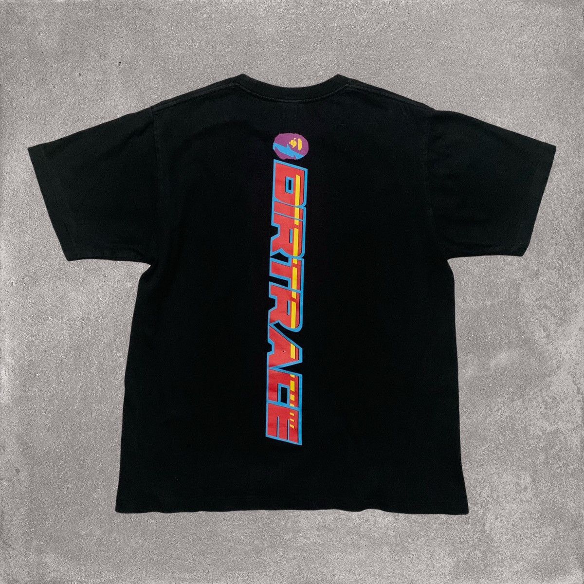 Bape Bape Medium DirtRace BMX Black Tee A Bathing Ape | Grailed