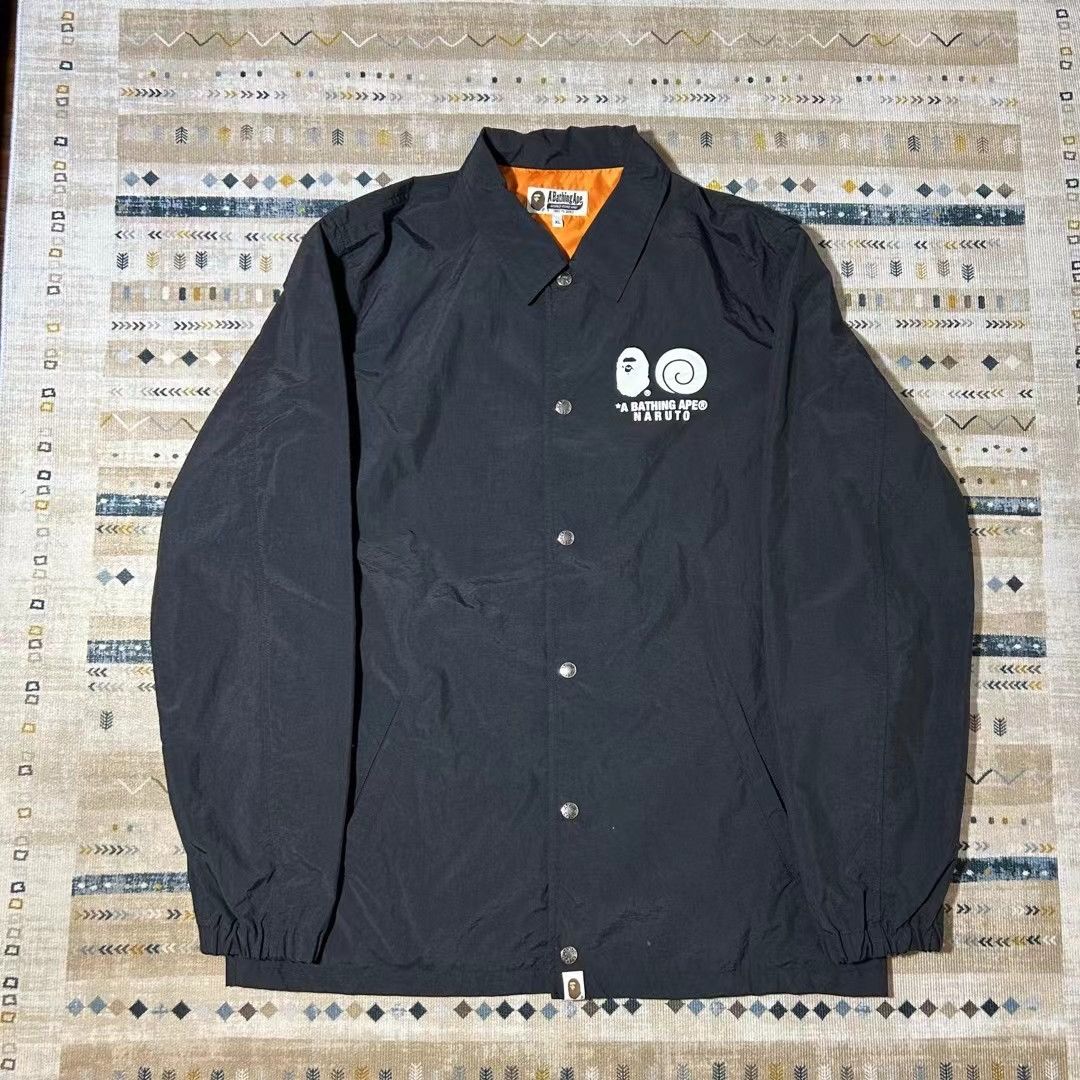 Bape BAPE x NARUTO COACH JACKET | Grailed