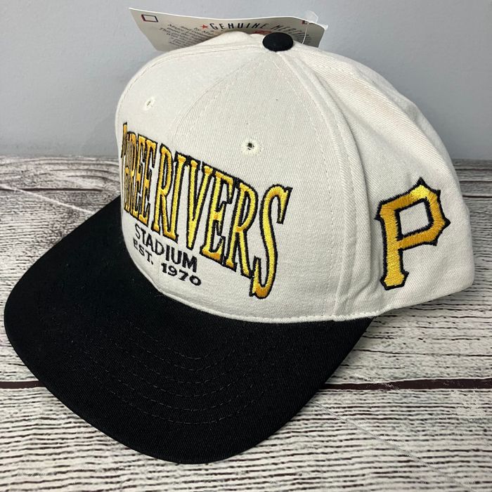 Vintage 1990s Three Rivers Stadium Pittsburgh Pirates Snapback Hat ...