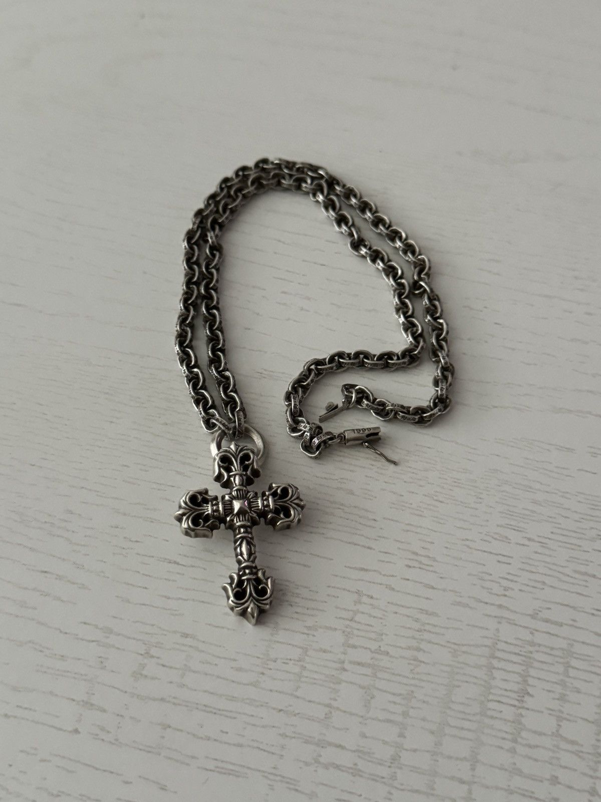 Chrome Hearts Chrome Hearts Cross Necklace | Grailed